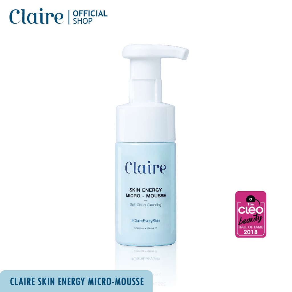 Claire Skin Energy Micro-Mousse 100 ml - claireskin_official_shop ...