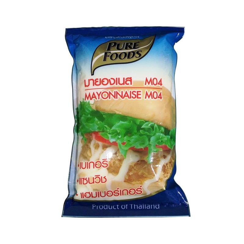 เพียวฟู้ดส์ มายองเนส 1000 กรัม Purefoods Mayonnaise 1000 g | Shopee ...