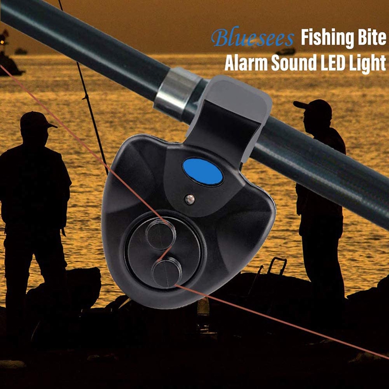 LED Light Fishing Alarms Portable Carp Bite Alarm Fishing Line Gear ...