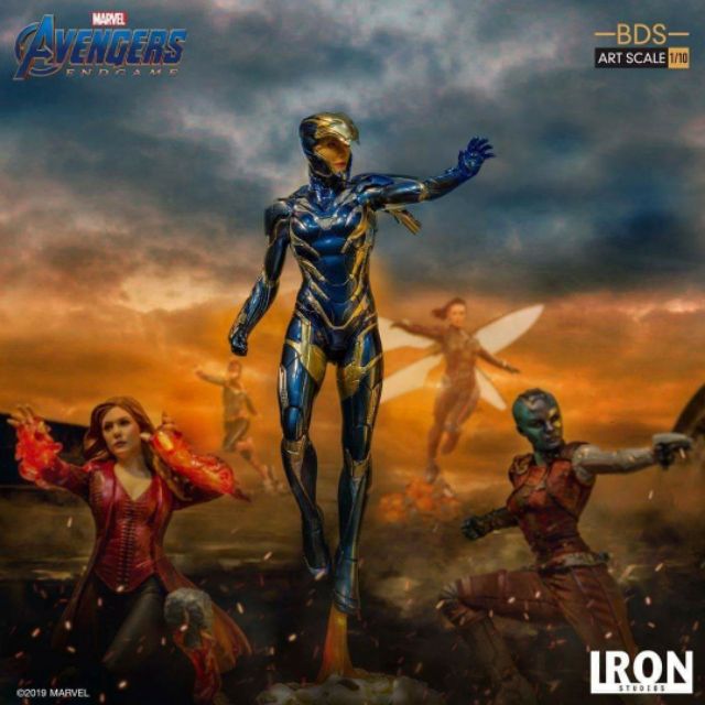 Pepper Potts in Rescue Suit Avengers Endgame BDS 110Scale Statue by ...