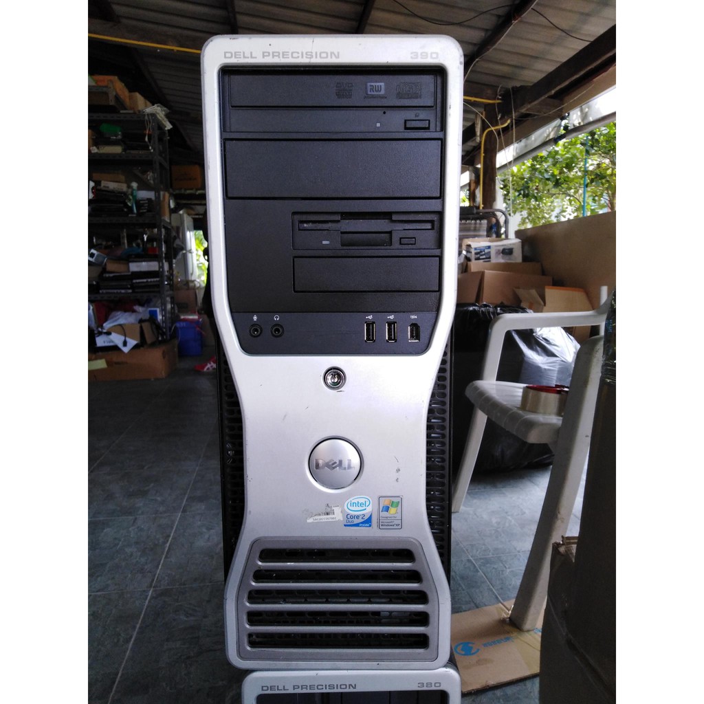 Dell Precision 390 Workstation Core 2 Duo การ์ดจอแยก มือสอง สภาพดี ...