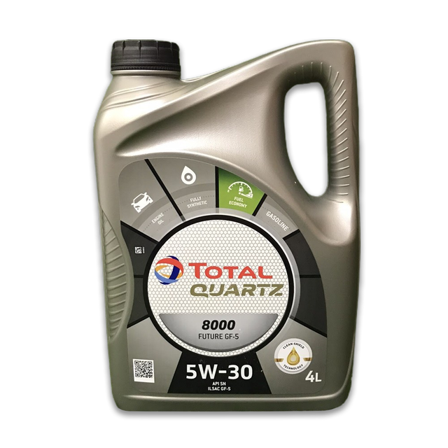 น้ำมันเครื่อง Total Quartz 8000 5W-30 (4 ลิตร) เครื่องยนต์เบนซิน ...