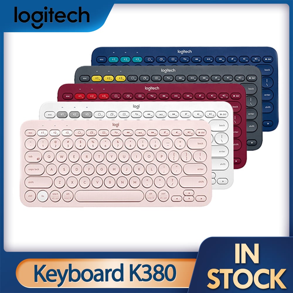 Logitech K380 multi-device Bluetooth wireless keyboard linemate multi ...