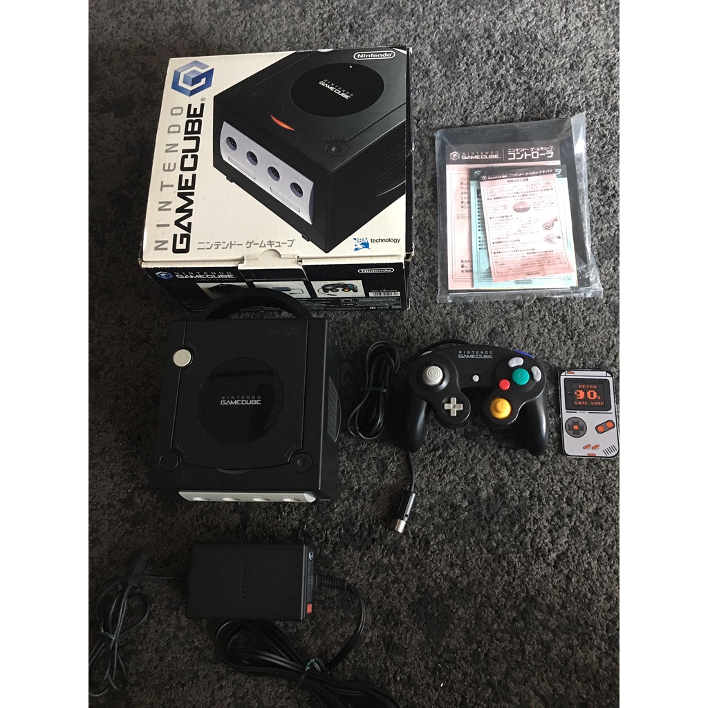 Nintendo Game cube Console Black boxed Japan - retrogame90s - ThaiPick