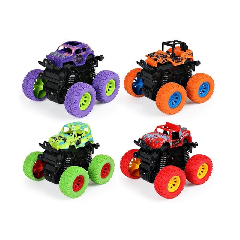 Children s inertial four-wheel drive off-road vehicle crash-resistant ...