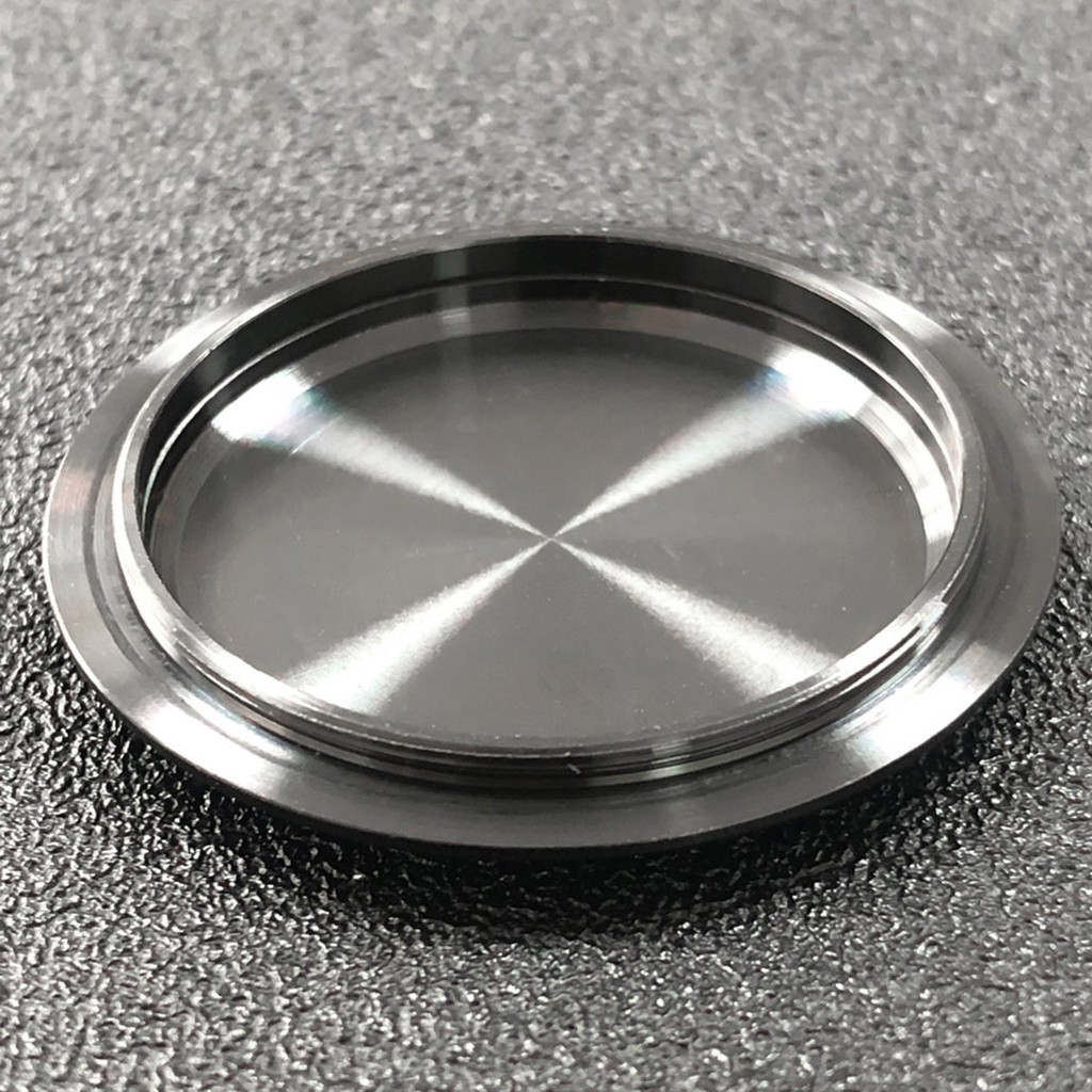 Stainless Steel Electroplated Watch Case 40mm SUB Black Dense Bottom ...