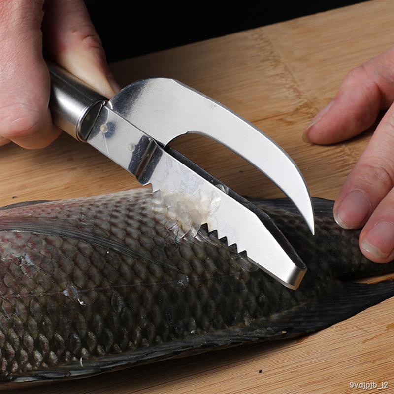 Fish knife Cleaning Peeler Fish Skin Brush Scraping Fishing Scale Brush ...