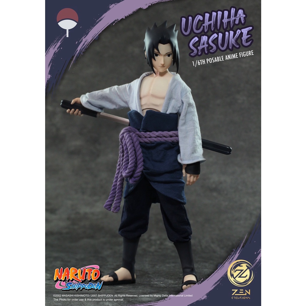 Zen Creations Naruto Shippuden Sasuke Uchiha 16 Scale Limited Edition ...