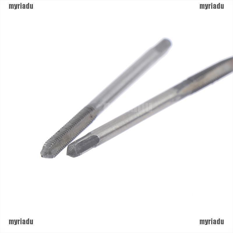【MRDU】2pcs Straight Fluted Screw Thread Metric Plug Hand Tap Drill Hand ...