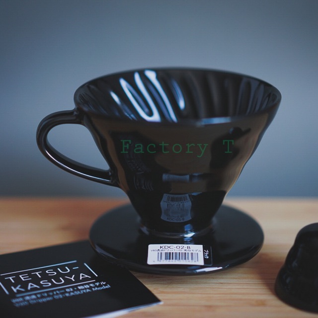 Hario V60 Dripper 02 TETSU KASUYA ดริปเปอร์ กรวยดริปกาแฟ แก้วดริป สีดำ ...