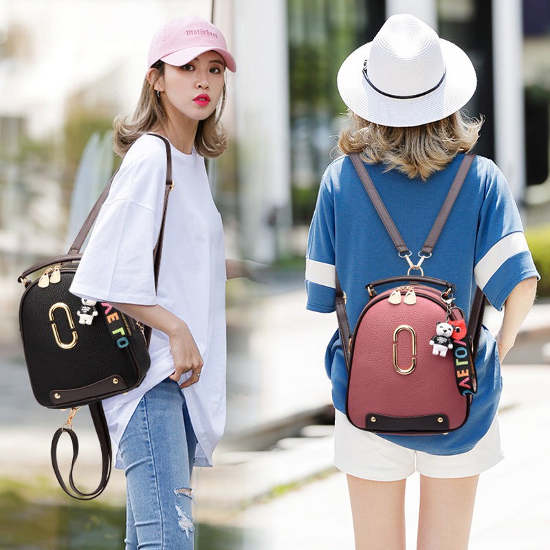 Ramen Maruko small fresh embroidery letters Korean backpack small ...