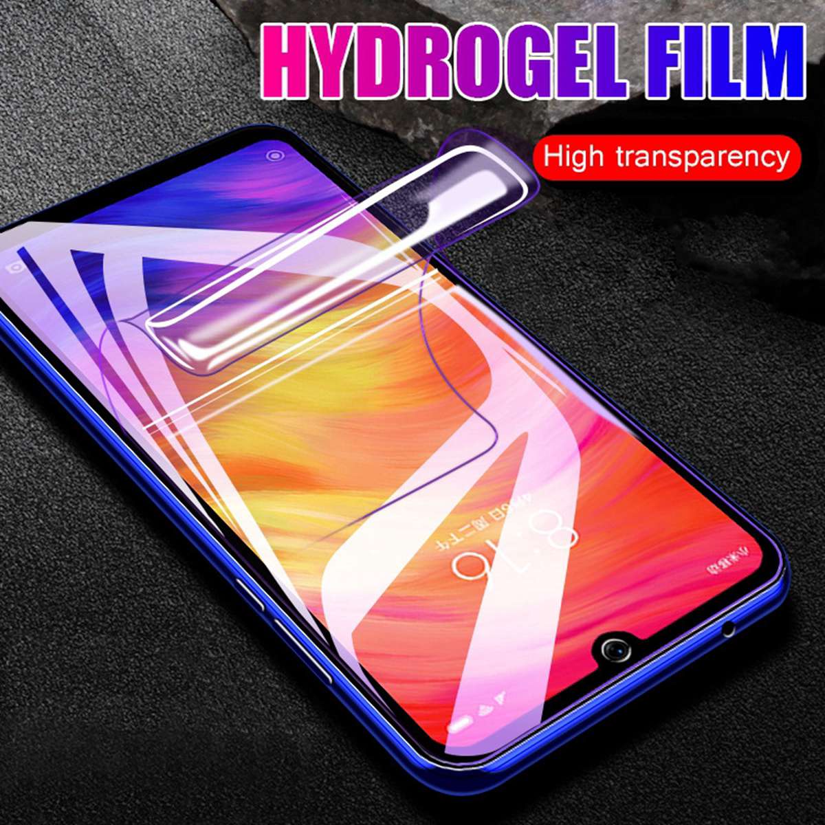 3D Full Coverage HD Clear Hydrogel Film Not Glass Huawei Honor 6X 7X 8 8Lite 8X 8XMax 9 9i 9Lite ...