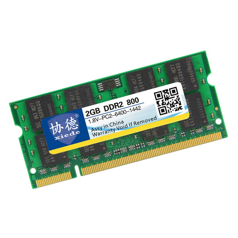 Xiede Laptop Memory RAM Module DDR2 800 2GB PC2-6400 240Pin DIMM 800mhz ...