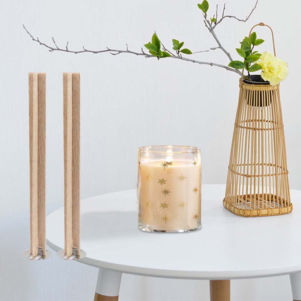 Mxgoods ไส้เทียนสําหรับตกแต่งงานปาร์ตี้ 10 ชิ้น - mxgoods.th - ThaiPick