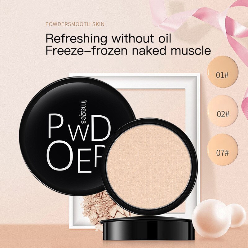 3 Colors Loose Powder Makeup Powder Oil control Face Makeup Waterproof ...