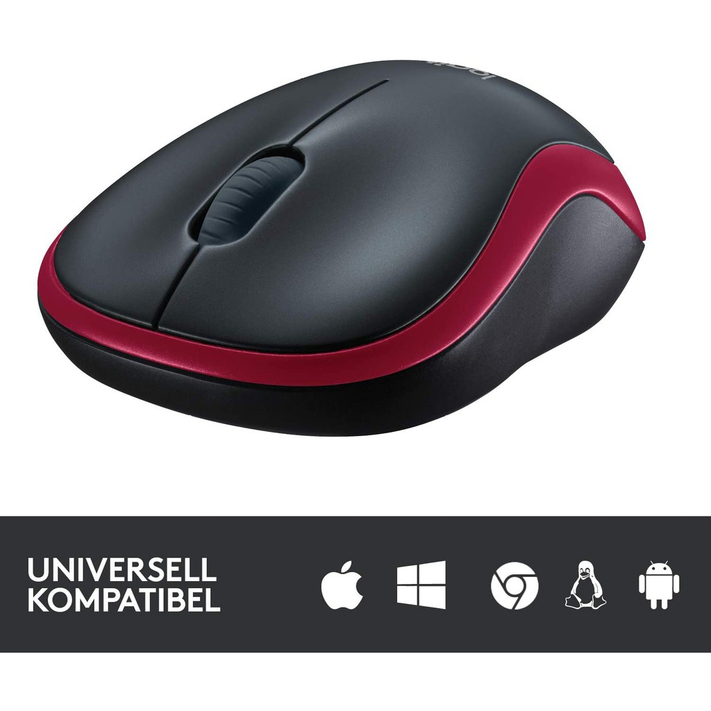Logitech B175 Wireless Mouse 2.4GHz with USB Mini Receiver 1000 DPI ...