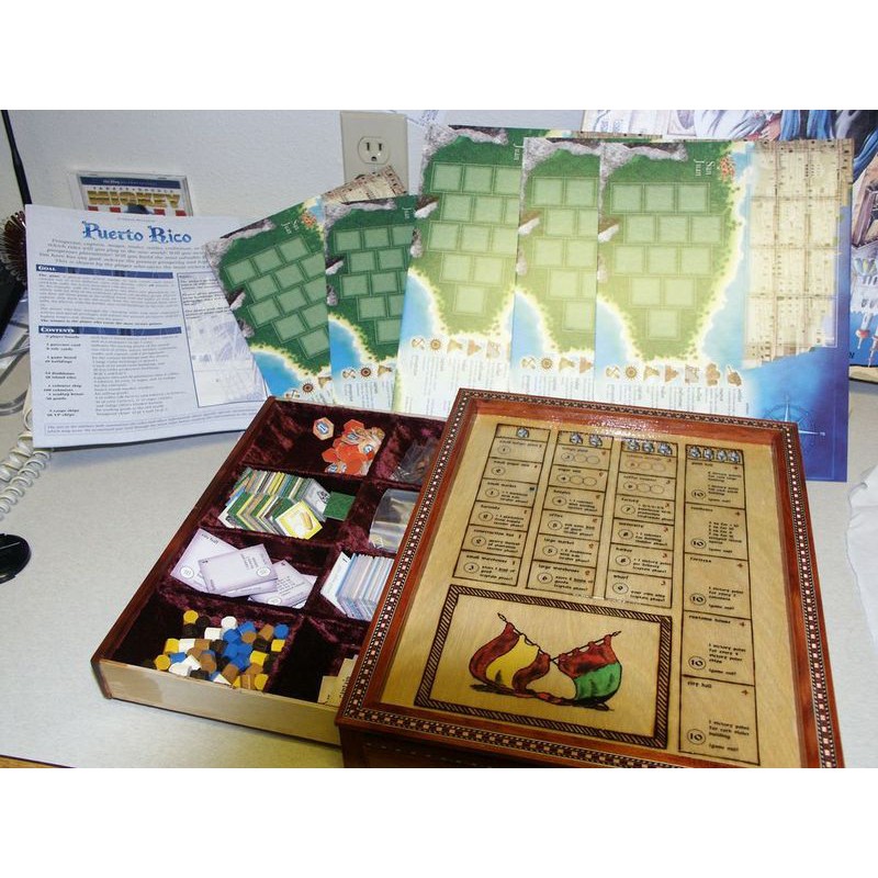 Puerto Rico Deluxe board game - alisa.gam - ThaiPick