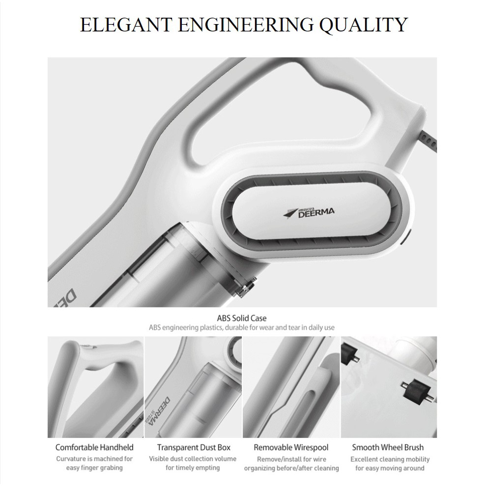 เครื่องดูดฝุ่น Deerma พลังไซโคลน (Deerma Vacuum Cleaner with Cyclone ...