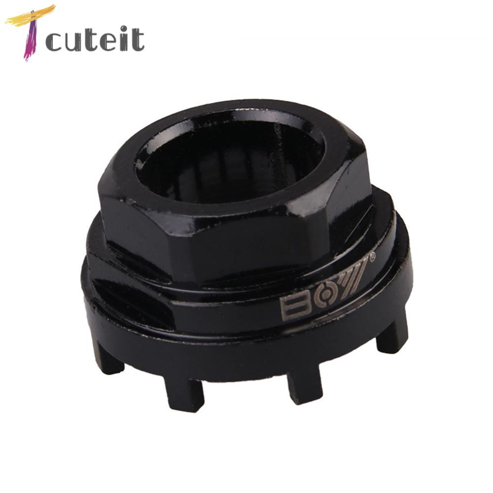 Tcuteit Bottom Bracket Cup Tool 8 Notch Front Chainring Lockring ...