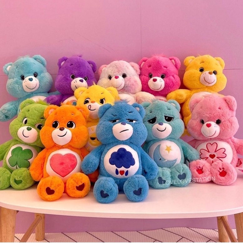 ขนาด 27CM. ตุ๊กตาแคร์แบร์ CARE BEARS ของแท้ 100 - lovelovestation ...