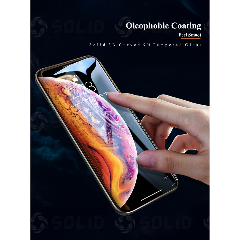 ฟิลม์กระจกนิรภัย 3D For IPhone XSXS MAX ฟิลม์กระจกกันรอย ฟิลม์เต็มจอ ...