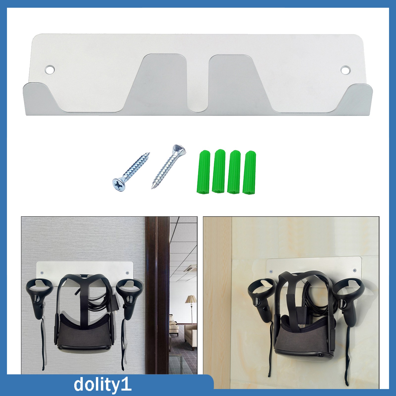 [DOLITY1] VR Stand Wall Mount Display Hook Organizer For Oculus Rift S ...