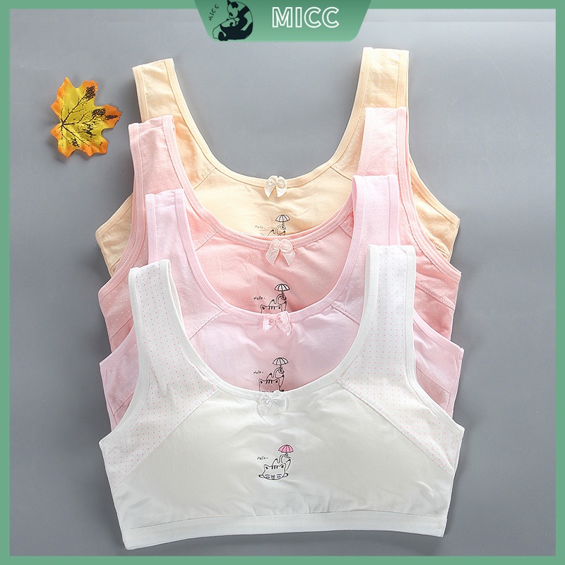 8-16Y Teenager Bra Bust 60-78cm Development kids Teenage bra Girls ...