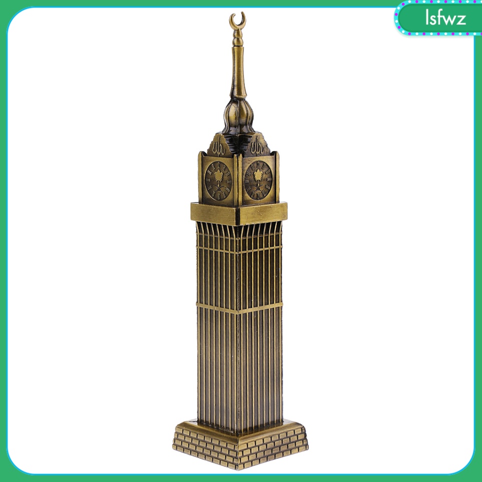 Mecca Clock Tower Statue Collectible Souvenir Architecture Model ...