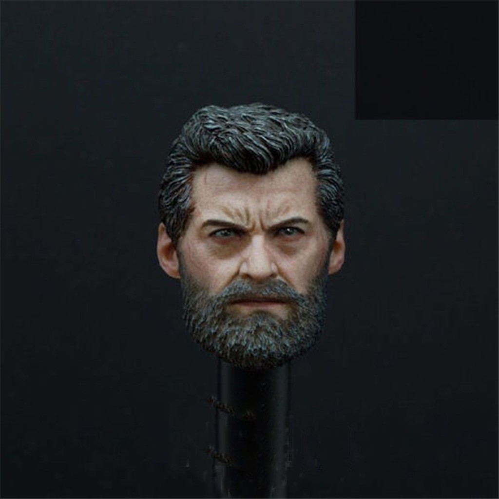 ตุ๊กตาฟิกเกอร์ 1 / 6 th Wolverine 3 Logan Head sculpt for 12 Slj8 ...