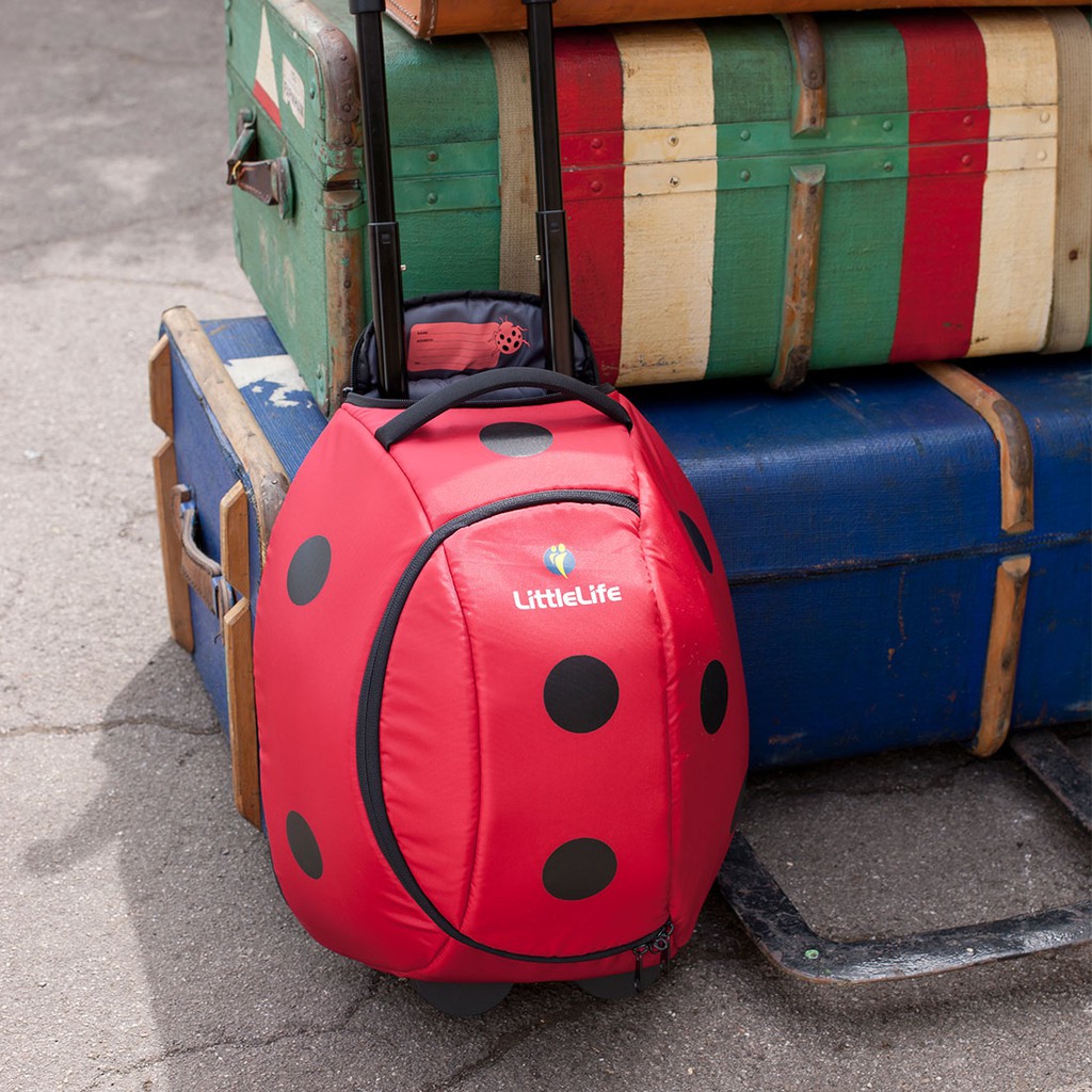 LittleLife กระเป๋าล้อลาก ลายเต่าทอง (Ladybird Suitcase) - littlelife ...
