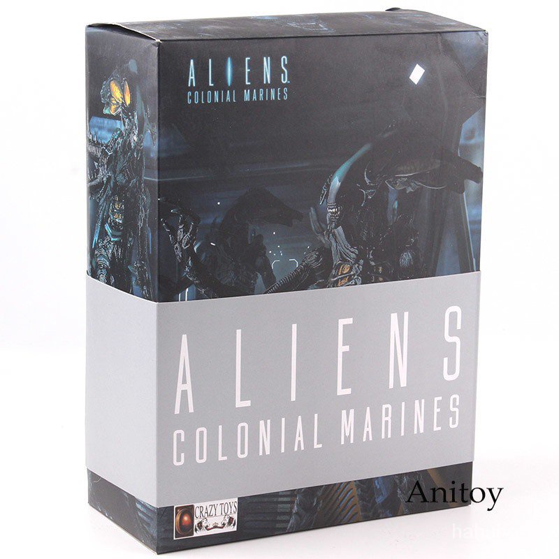 Crazy Toys Aliens Colonial Marines โมเดลตุ๊กตาเอเลี่ยน Pvc ของเล่นสะสม ...