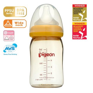 PIGEON SOFTOUCH WN PPSU BTL 160ML | Shopee Thailand