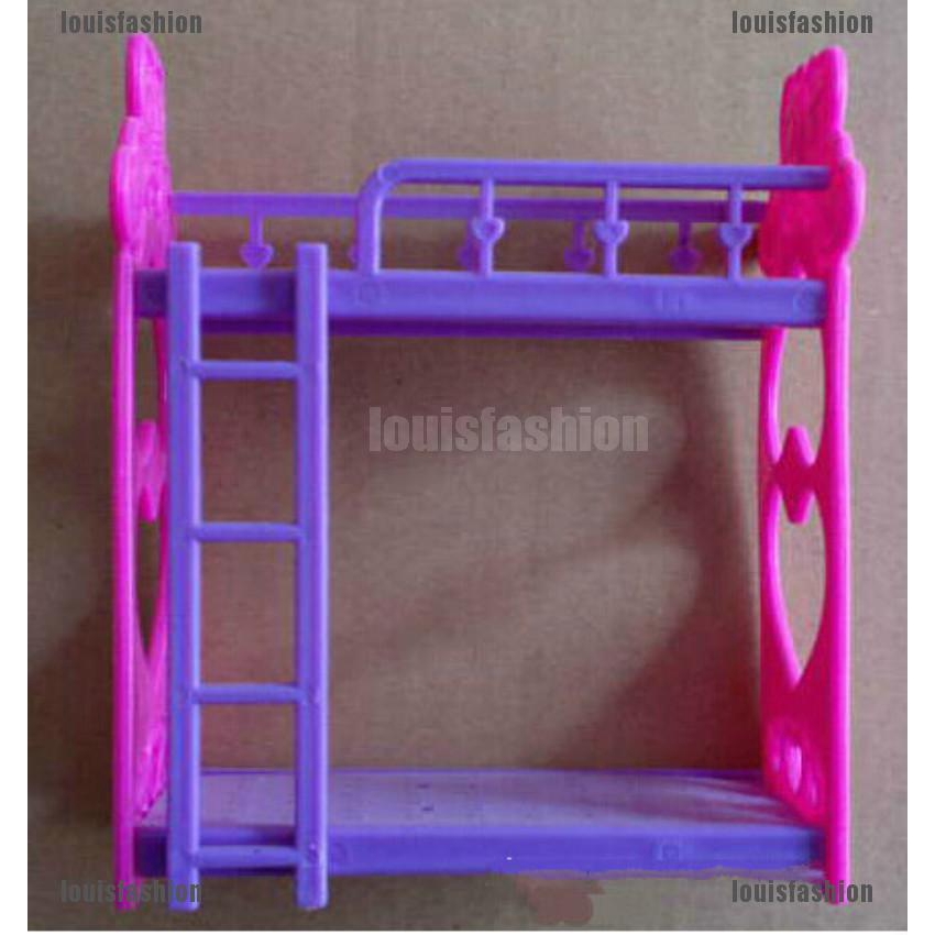 LFTH Fashion 1 Set Barbie Beds With Ladder Bedroom Furniture ...