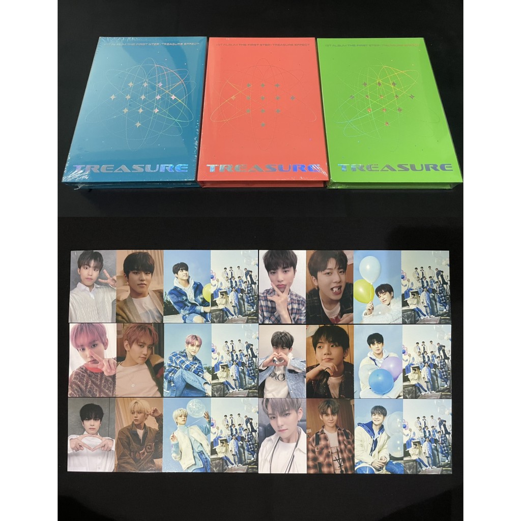 (ของแถมYG )TREASURE - Single Album Vol.3 THE FIRST STEP TREASURE EFFECT ...