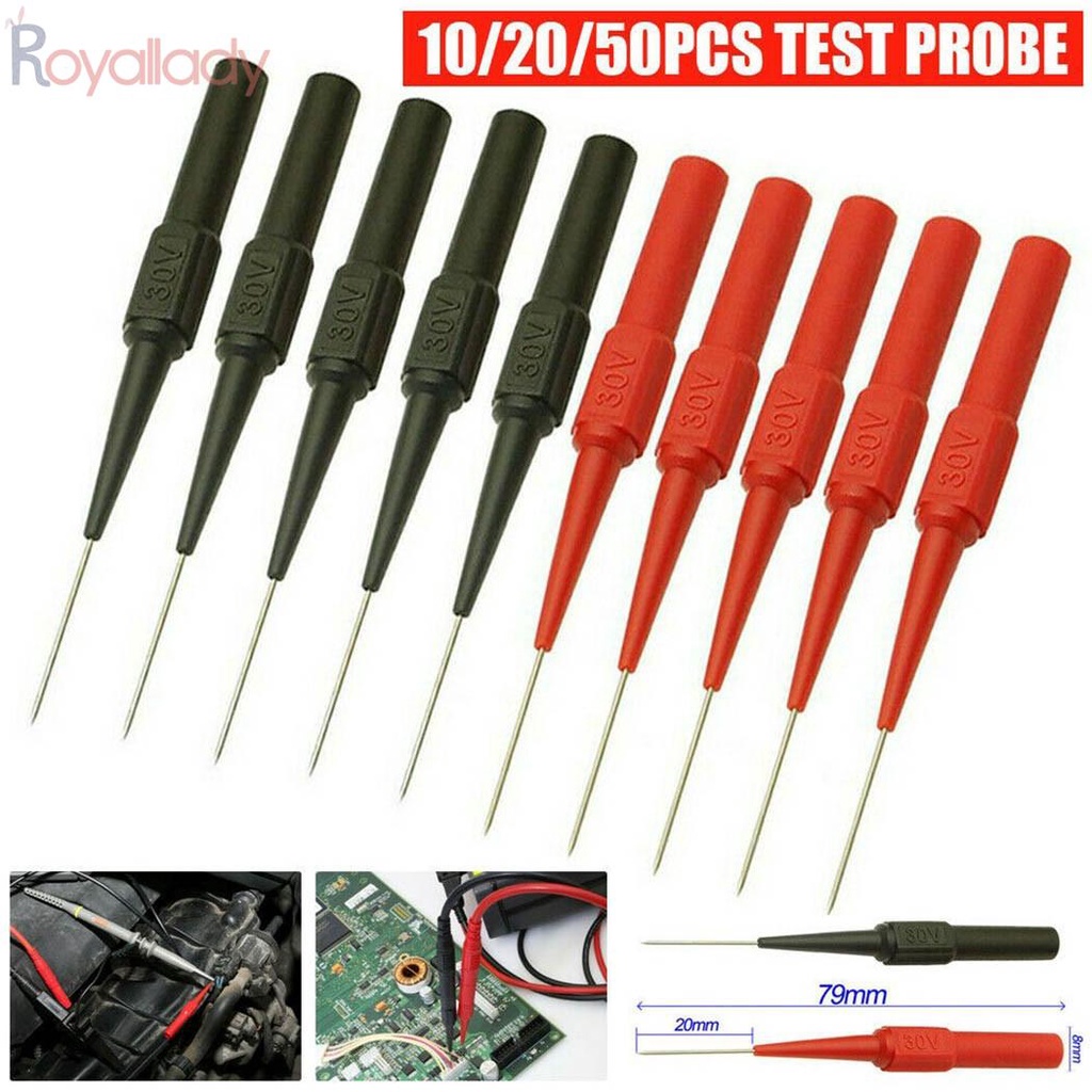 10xtest probe measuring device clamp copper test lead test probes plug ...