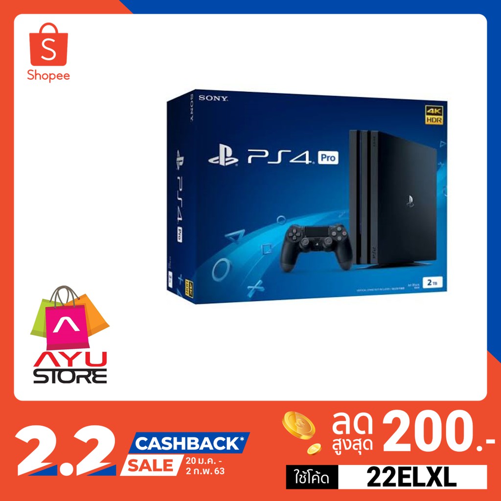 โปรโมชั่น! Sony PS4 PRO 1TB CUH-7218B - realdamha - ThaiPick