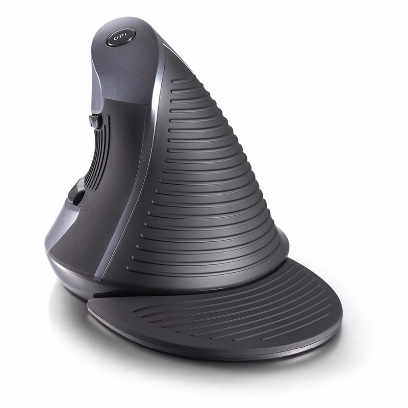☢ Delux M 618 เมาส์เกม ไร้สาย แนวตั้ง 6D สําหรับคอมพิวเตอร์ ...