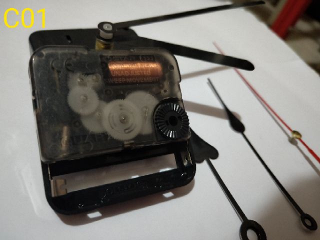 เครื่องนาฬิกาแขวน นาฬิกาติดผนัง เดินเรียบเงียบ OSTAR F333 งานไต้หวันอย่างดี งานdiy ประดิษฐ์ ...