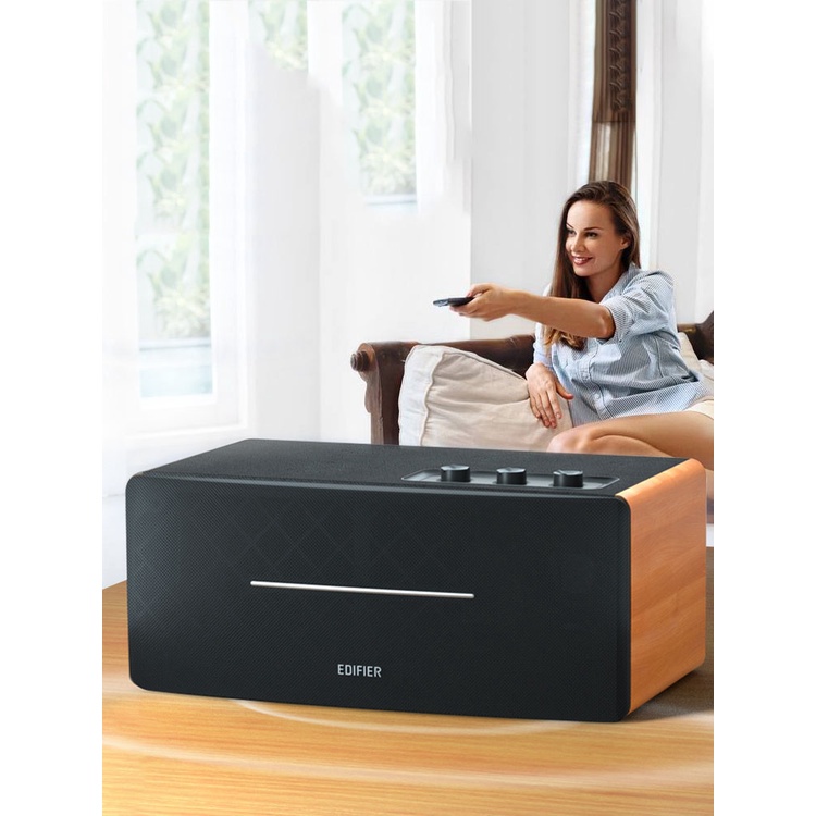 Edifier D12 ไร้สายบลูทูธเสียงคอมพิวเตอร์เดสก์ท็อปมัลติมีเดีย 5.0 ลำโพง ...