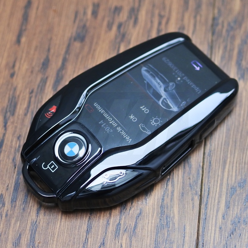 เคสกุญแจ BMW Display key case TPU 360องศา สีดำ (รุ่นAC122) G05 G30 G01 ...