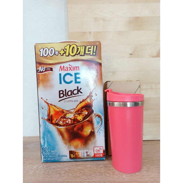 Maxim ice black กาแฟดำใส่น้ำตาลทรายมาเล็กน้อย - nannaechan - ThaiPick
