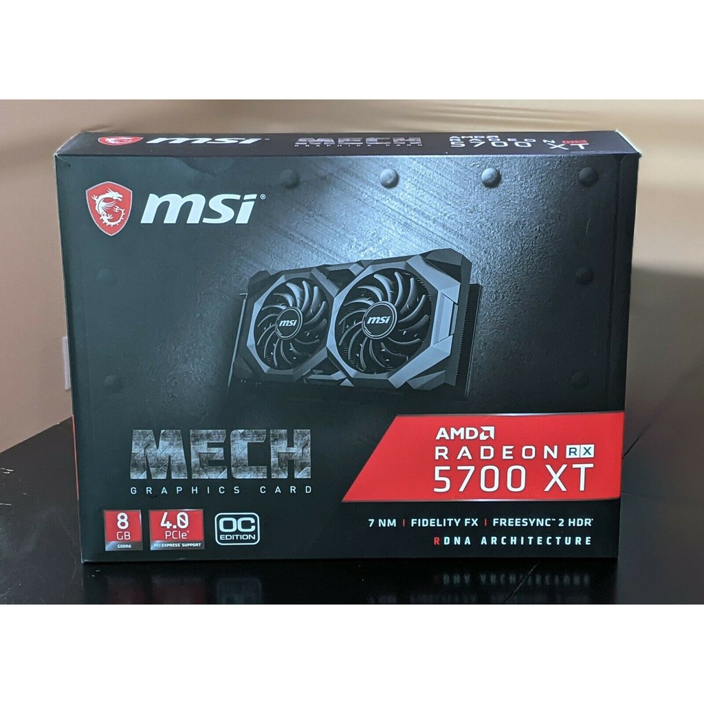 AMD Radeon RX 5700 XT MSI Mech OC 8GB GDDR6 Video Card | Shopee Thailand