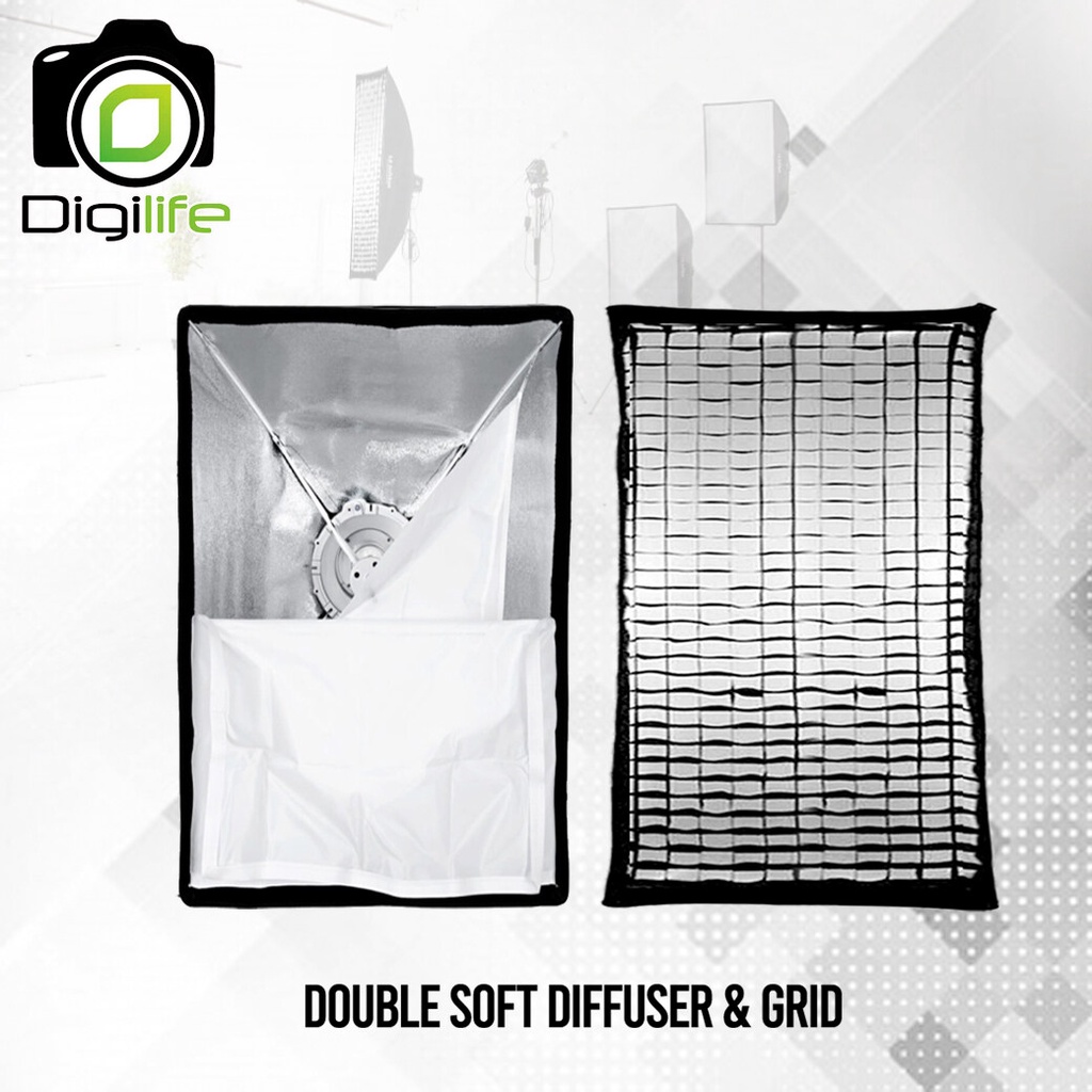 Godox Softbox SB-GUSW 6090 cm. With Grid - Bowen Mount Quad Umbrella ...