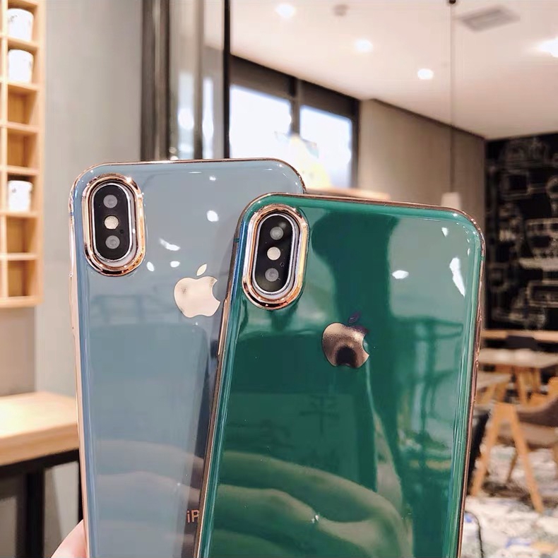 เคสโทรศัพท์ TPU แบบนิ่ม ลายโลโก้ดั้งเดิม สําหรับ iPhone 12 Pro Max 11 ...