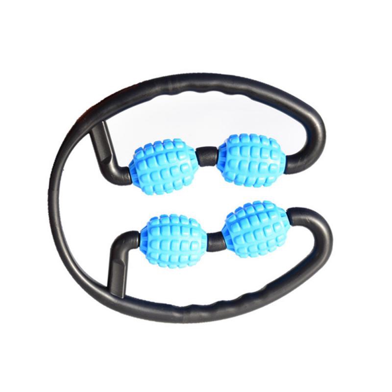 360 Degree Massager Leg Muscle Relaxation Roller Ring Clamp Massage ...