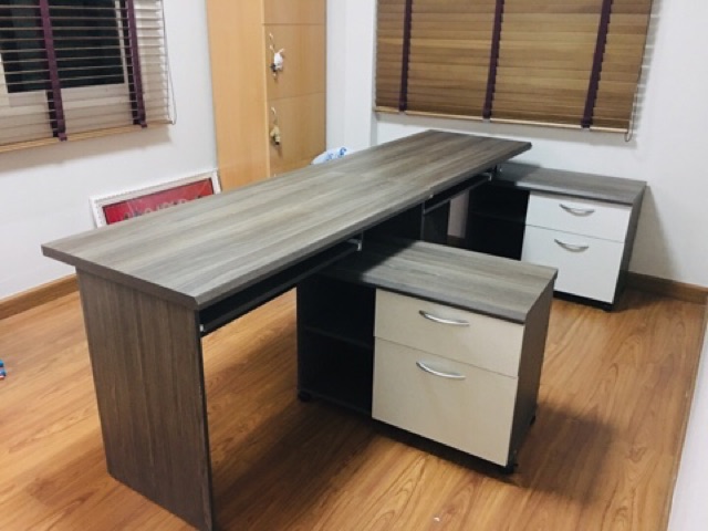 ชุดโต๊ะสำนักงาน เข้ามุมตัว L TC141 - civilmodern - ThaiPick