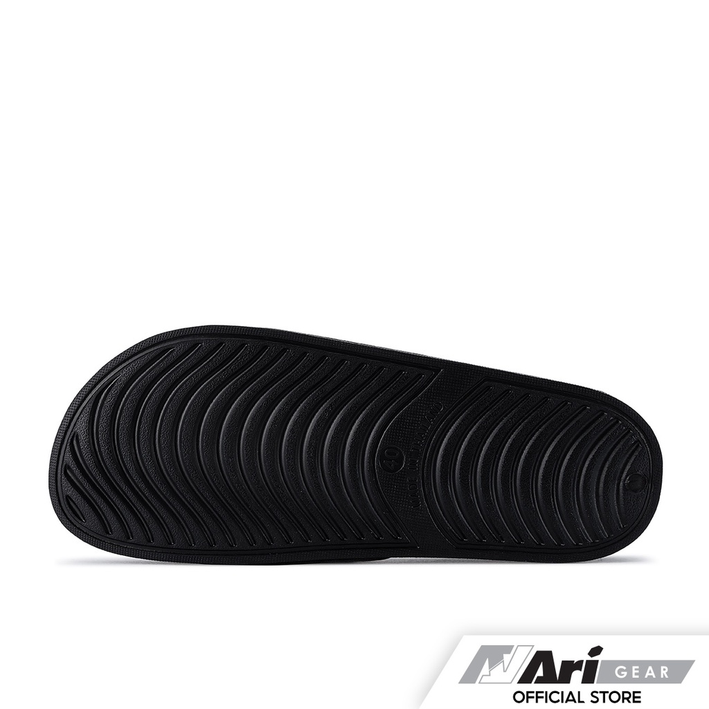 ARI SLIDE SANDALS - BLACK รองเท้าแตะ อาริ SANDALS สีดำ - arigear ...