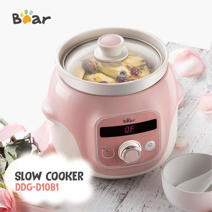 Bear Baby Slow Cooker 1L riCg | Shopee Thailand