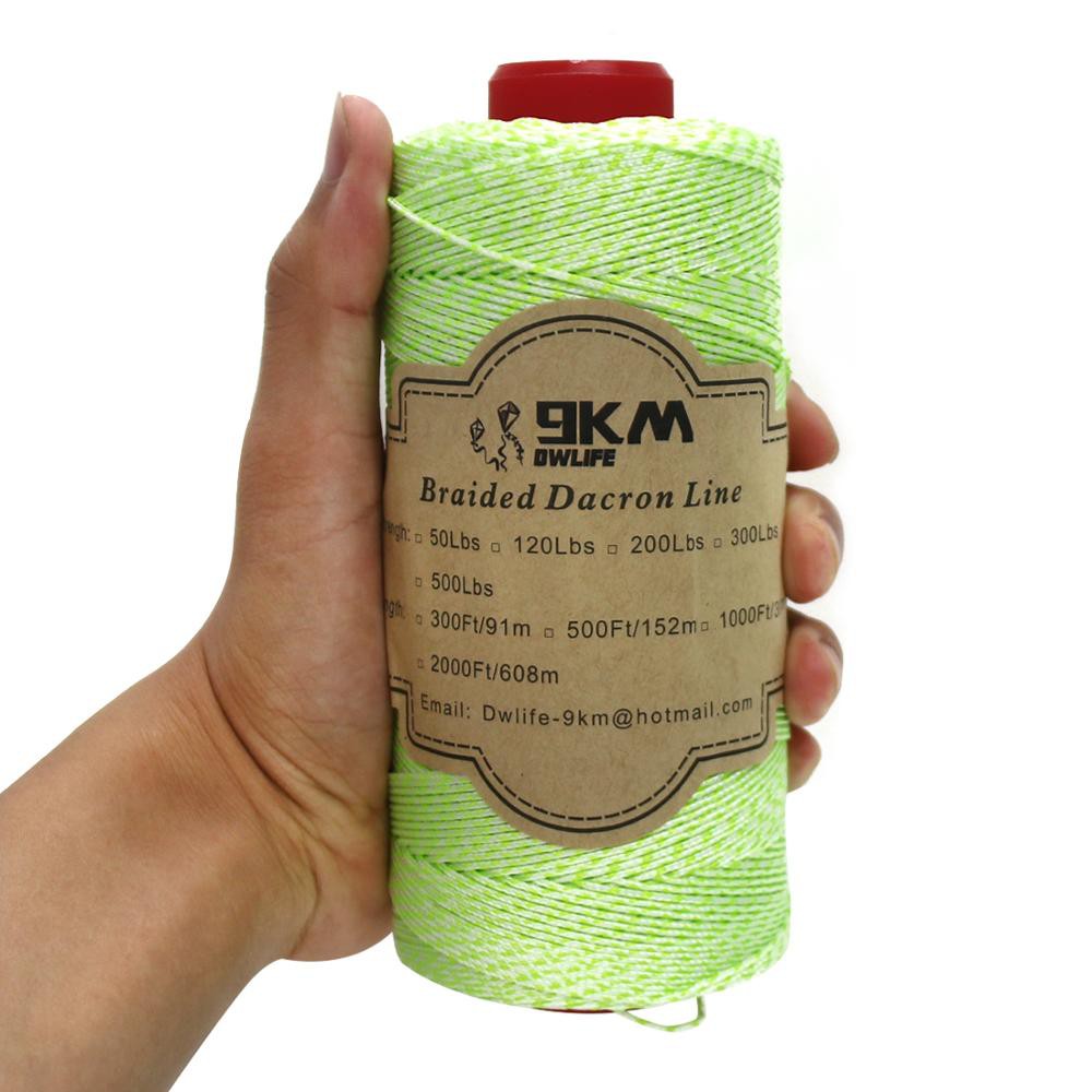 ว่าวใหญ่ Braided Dacron Kite Line 120lb 1000ft for Outdoor Kite Flying ...