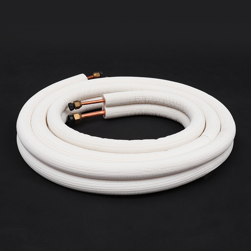 3m Air Conditioner Pair Coil Tube 1/4" 3/8" Insulate Copper Pipe Split ...